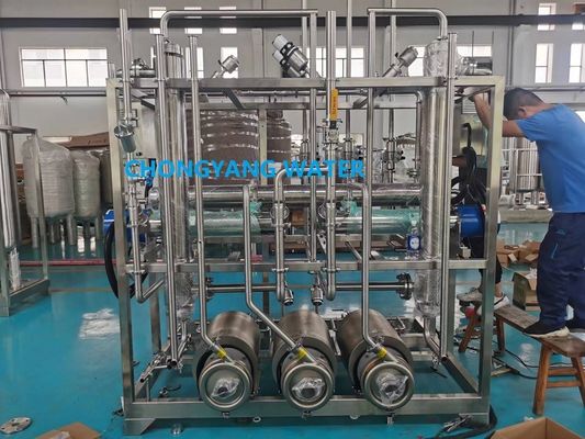 Produce Wfi By Multiple Effect Distillationvapor Compression